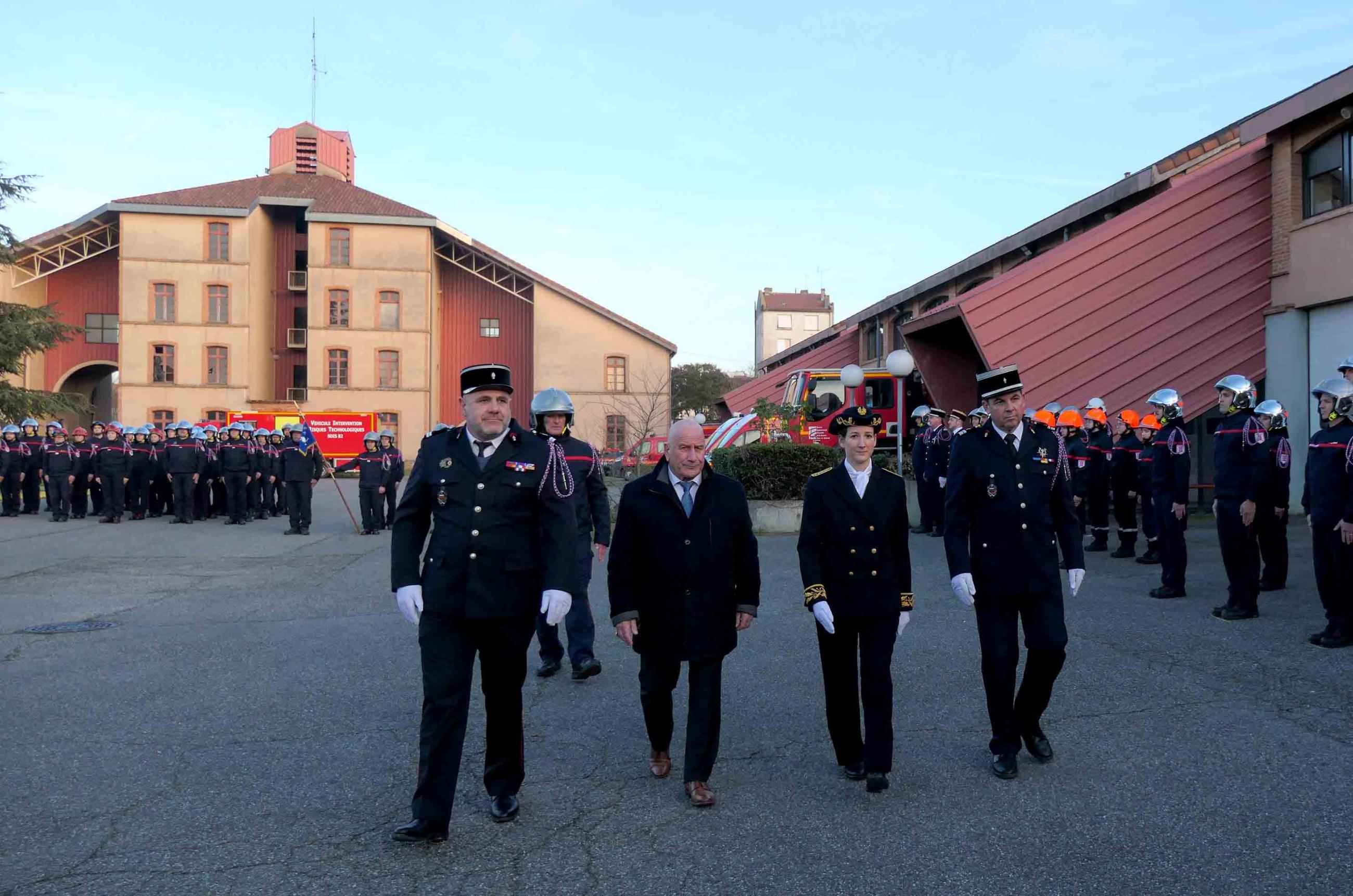 Sainte-Barbe et passation de commandement au CSP Montauban : une ... Sainte-Barbe et passation de commandement au CSP Montauban : une ...